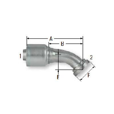 China 87392H-RW Code 61 Flange Fittings 90°ELBOW- HNR73 -C619- 11973 ...