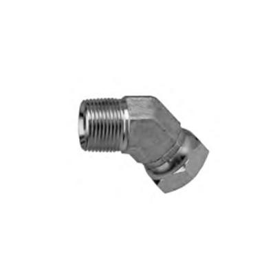 China 1503 MP X NPSM Female Pipe Swivels 45° Elbow Fittings factory and manufacturers | HNR